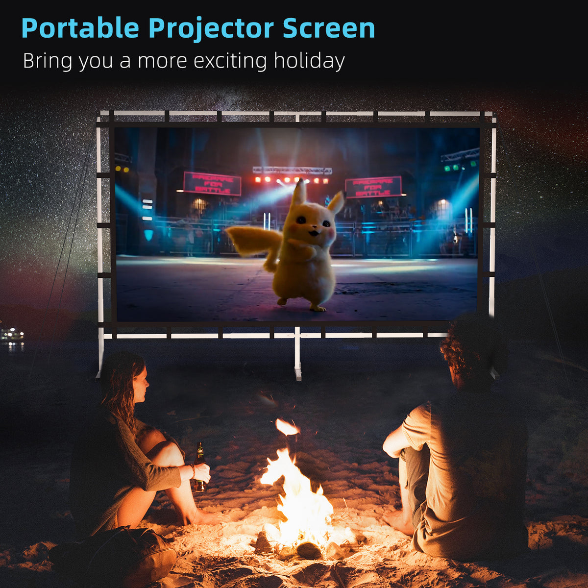 Projector Screen- 150 Inch – ivamvo